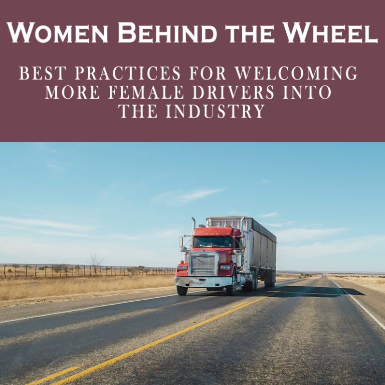 Women Behind the Wheel: Best Practices for Welcoming More Female ...